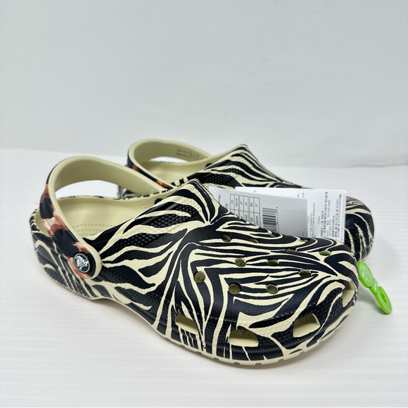 CROCS | Shoes | Crocs Classic Animal Print Clogs | Poshmark